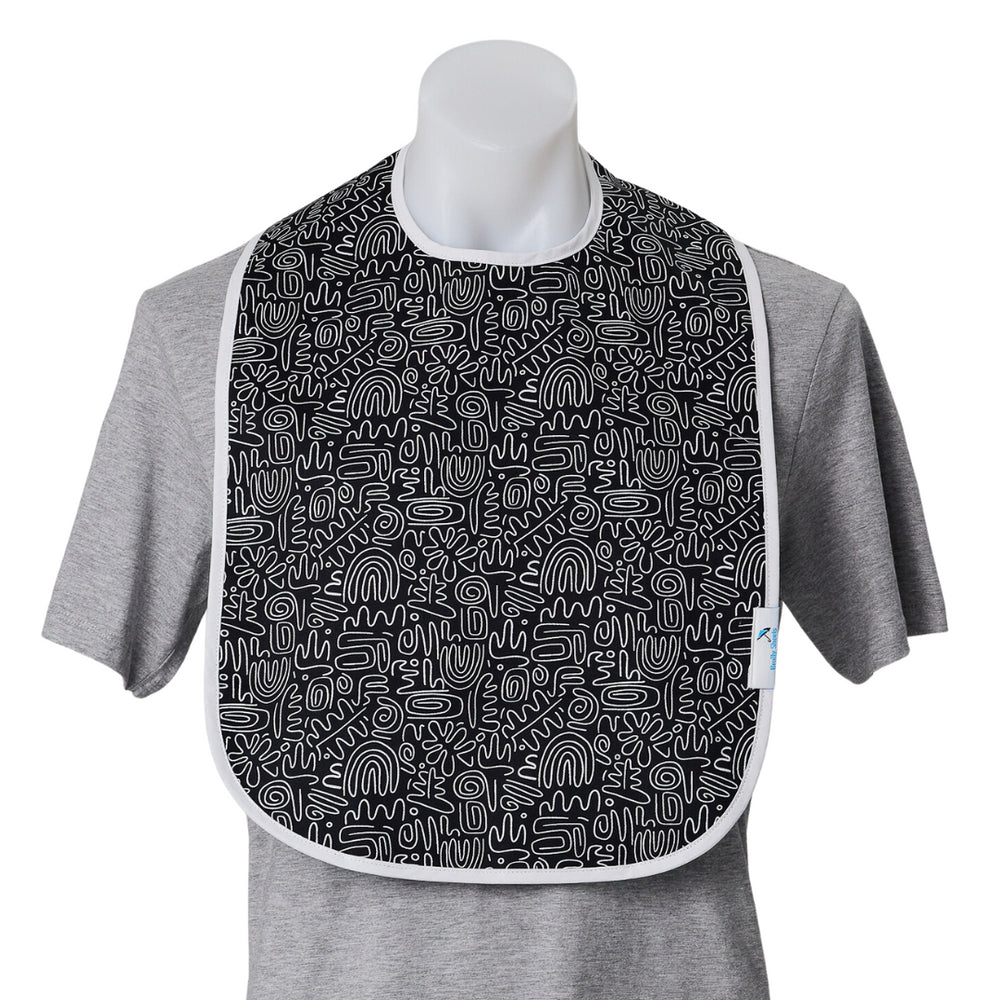 Feeding Bib Adult waterproof backing | Independently You