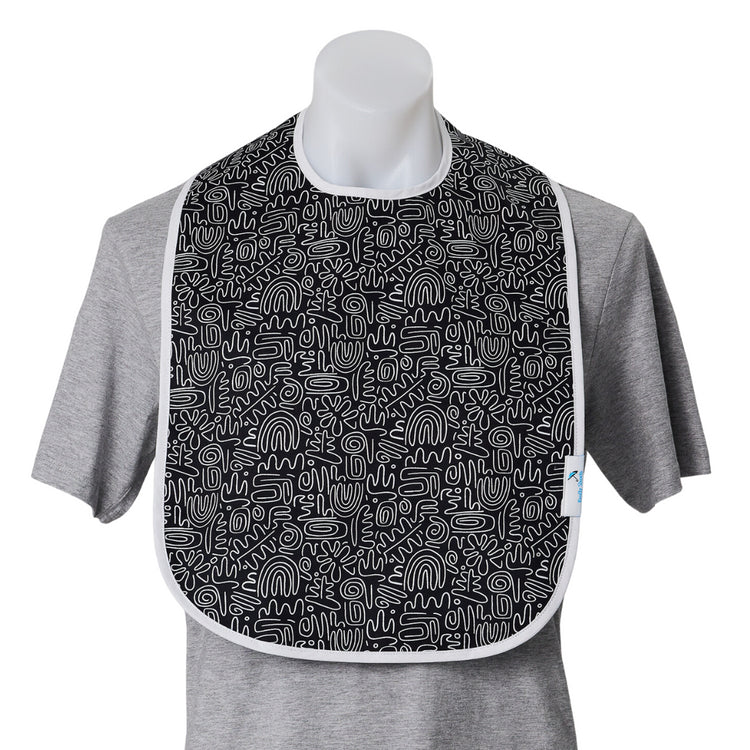 Feeding Bib Adult waterproof backing | Independently You